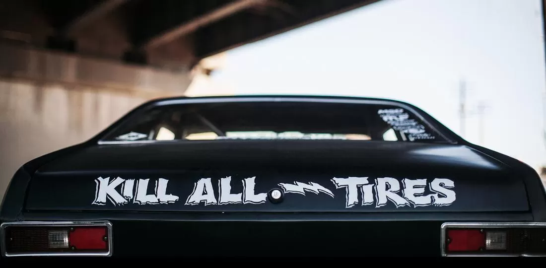 kill all tires decal sticker fits all cars